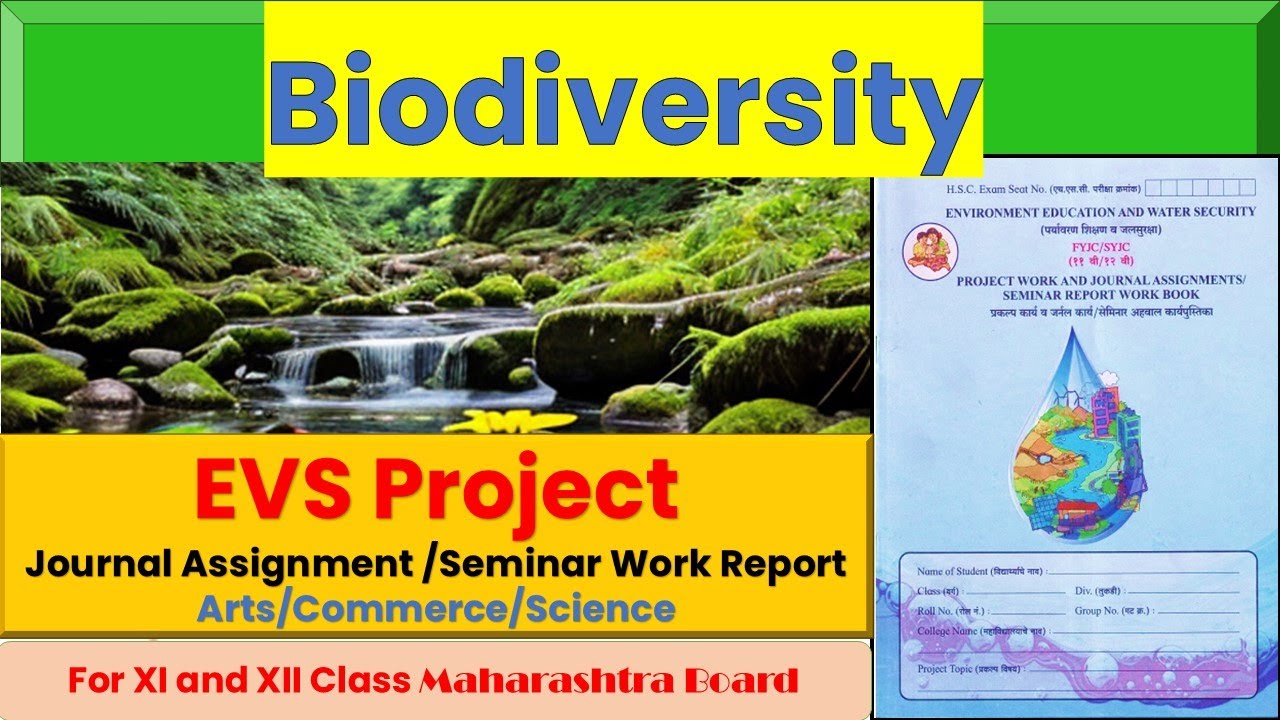 Biodiversity 12th Class | Maharashtra Board | 12th Class EVS Project ...