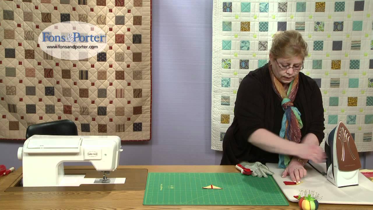 Sew Easy: Double Prairie Points - YouTube