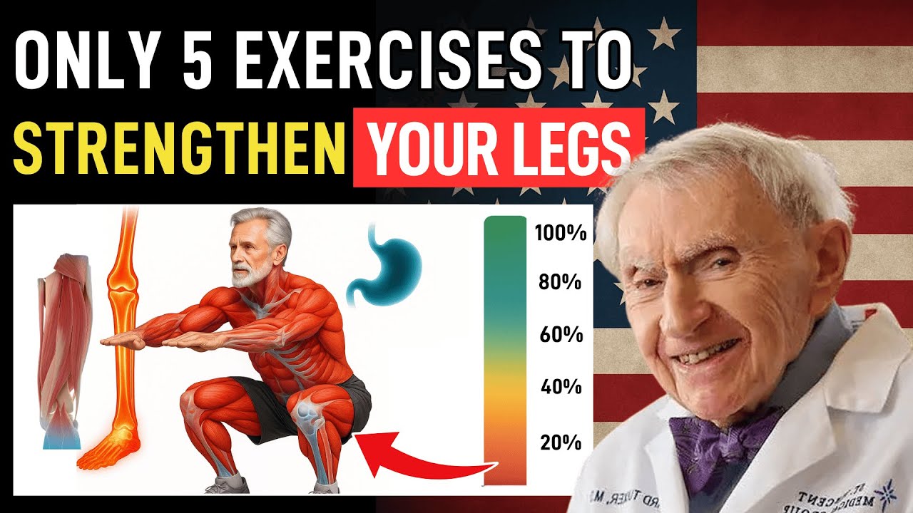 American oldest doctor: 5 Exercises to Keep Your LEGS STRONG for LIFE ...
