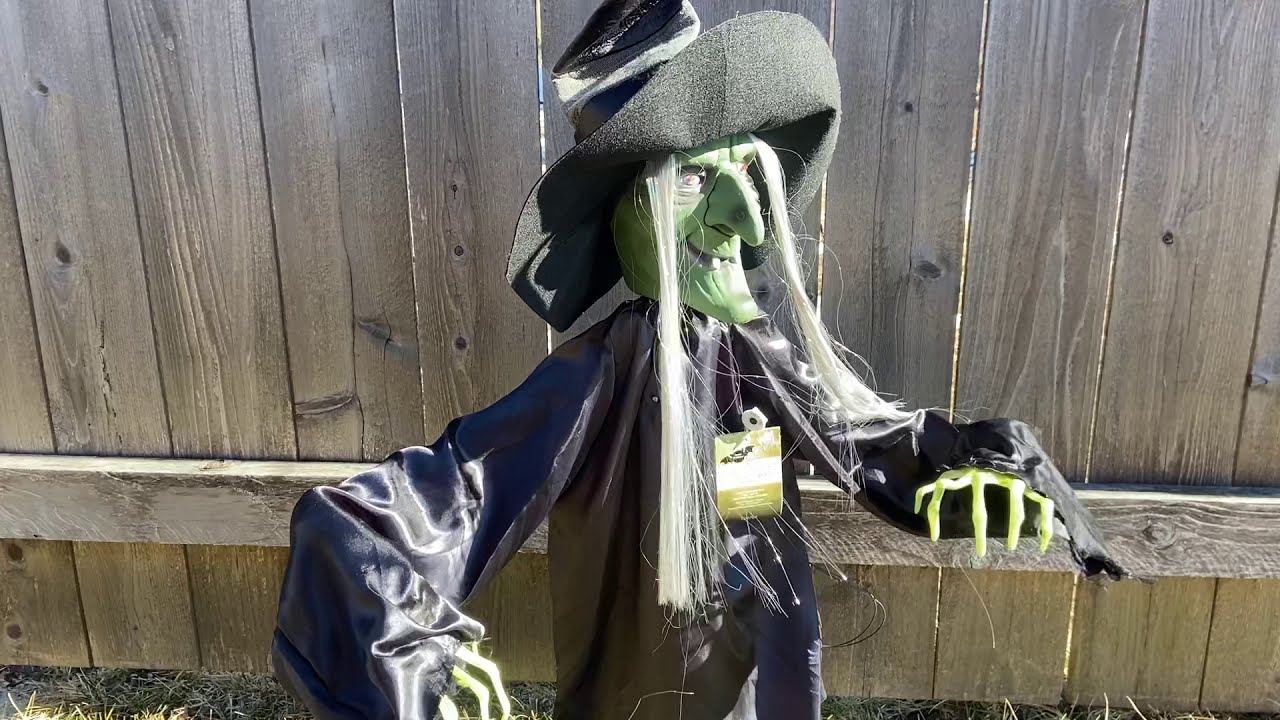 Animated 3ft Rising Ground Breaker Witch - Gemmy Halloween 2016-17 ...