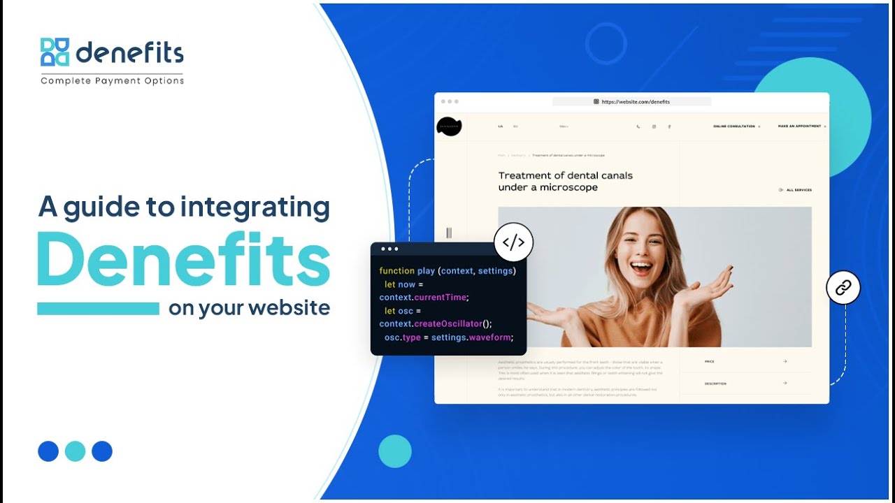 Explore our easy guide to smoothly integrating Denefits on your website. - YouTube