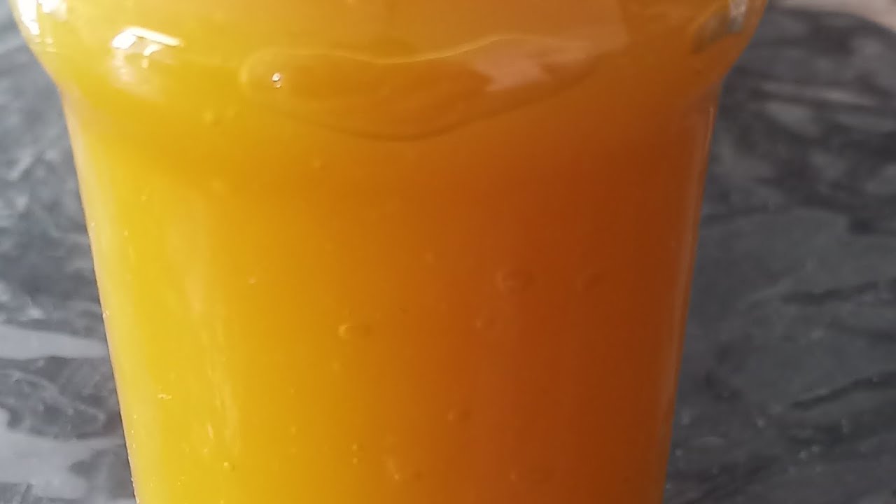 Mango crush-just with two ingredients - YouTube