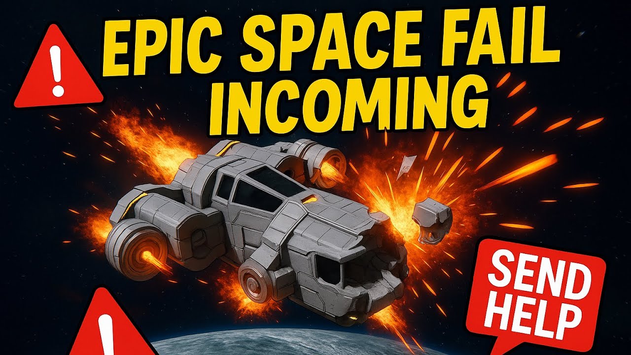 Epic Space Fail Incoming : Space Engineers Europa Survival Ep6 - YouTube