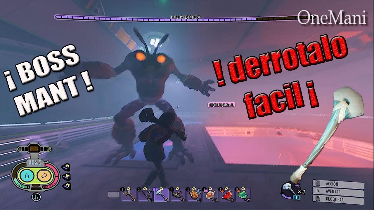MANT BOSS - COMO ACABAR FACILMENTE A MANT ! DIFICULTAD Wooo ...
