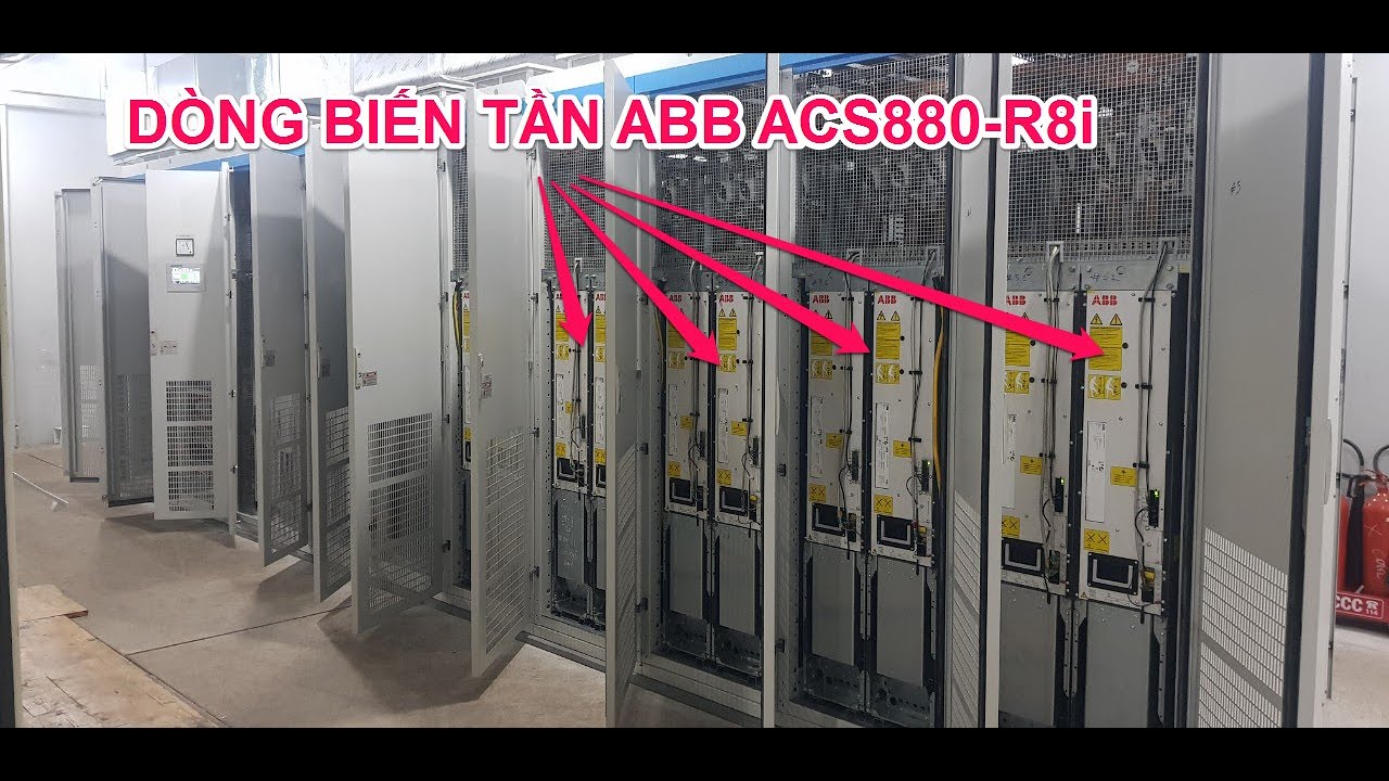 Hướng Dẫn Dòng Biến Tần ABB ACS880-R8I - YouTube