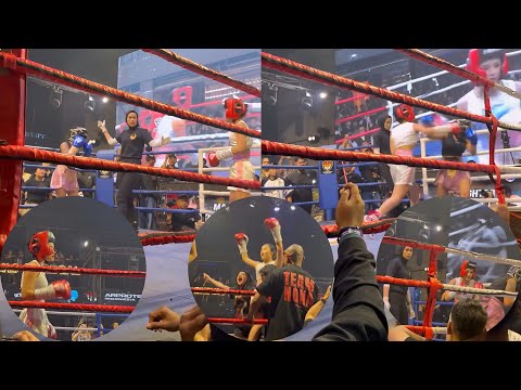 MAIN EVENT! WIN TKO‼️WINONA KARAMOY VS CIMOY NURAINI BOXING INFLUENCER PHOENIX COMBAT SPORT 2