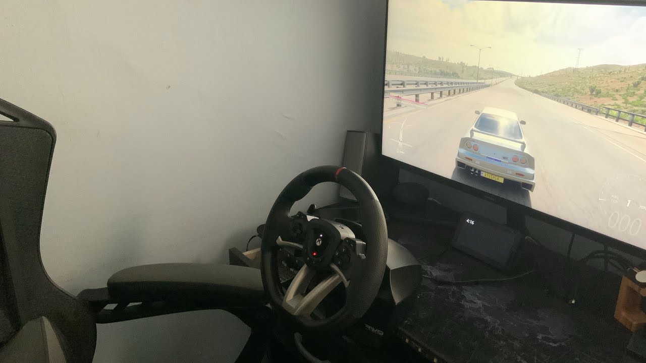 HORI Overdrive Steering wheel XBOX S Review - YouTube