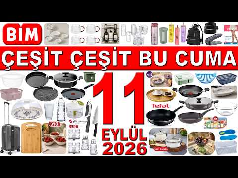 BİM TENCERE TAVA BU CUMA | BİM ZÜCCACİYE VE CAM ÜRÜNLER | BİM AKTÜEL 11 EYLÜL 2026 KATALOĞU