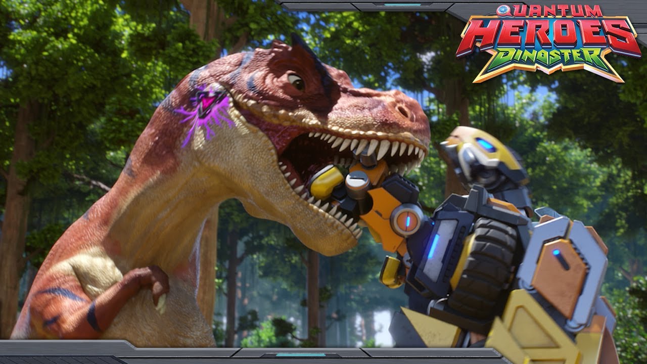 [DINOSTER1 Trailer] Battle of the Baddest Dino | Quantum Heroes ...