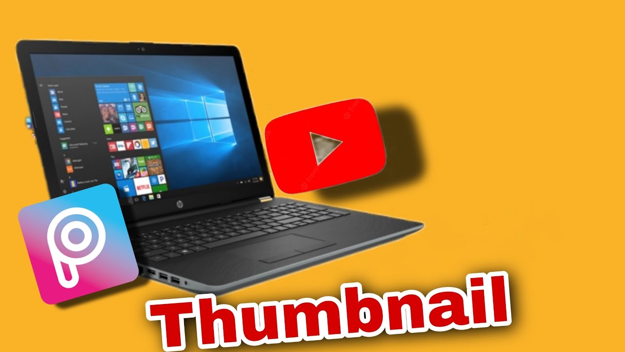 create thumbnail from pc💻 - YouTube