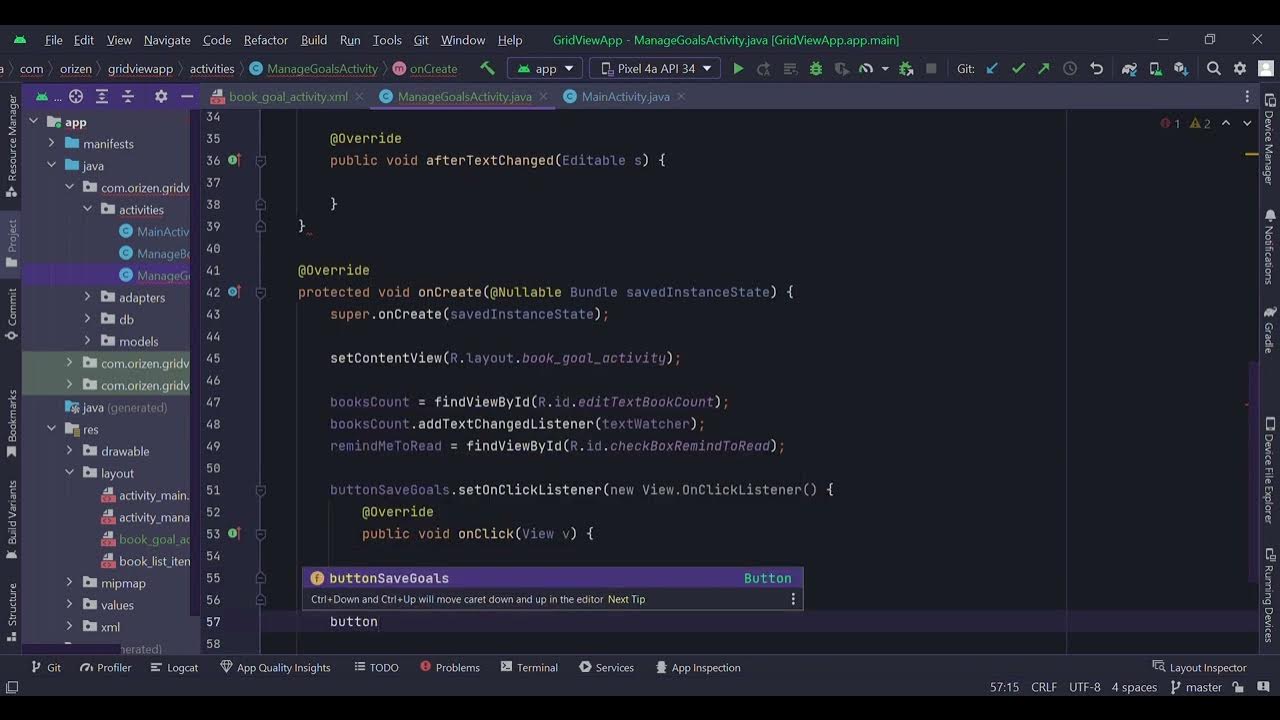 Quick Hits 2: Access components in a layout from code - YouTube