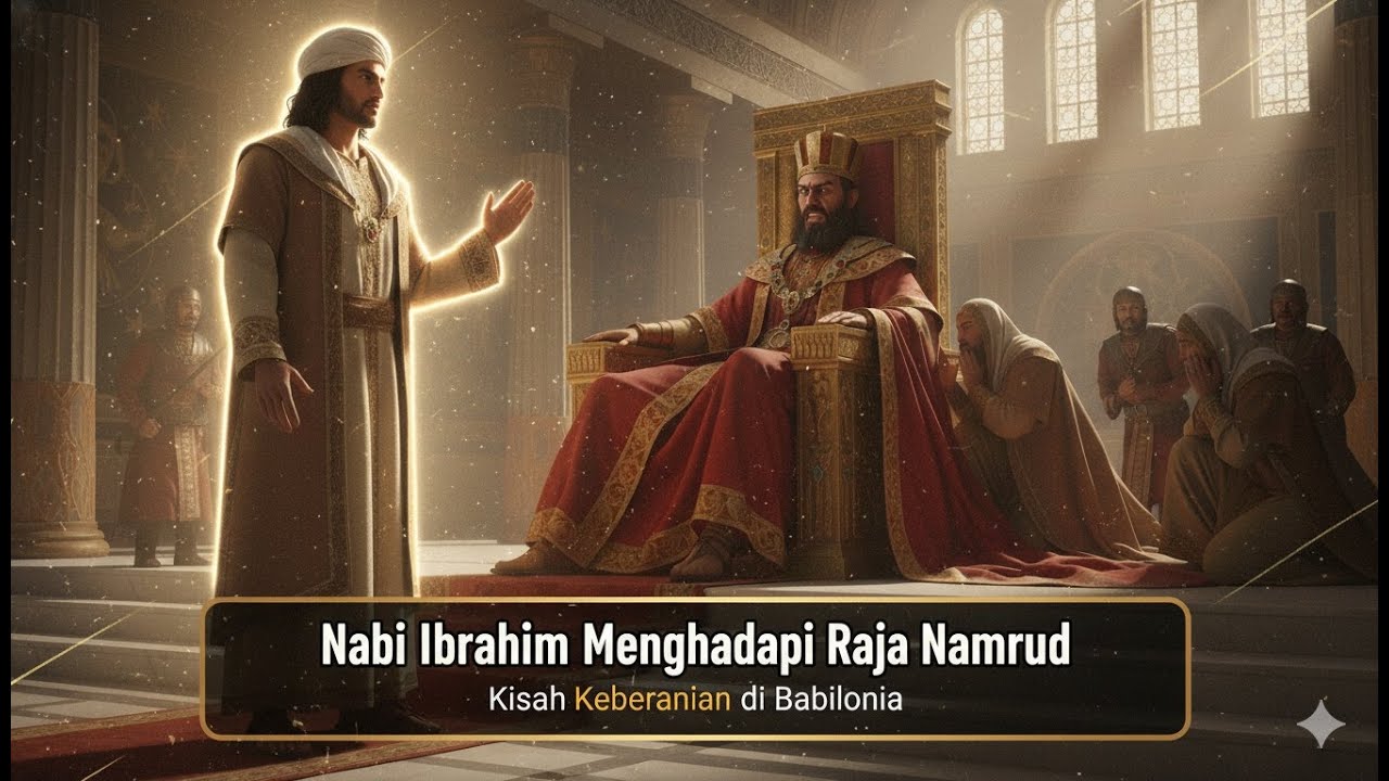 Nabi Ibrahim Menghadapi Raja Namrud — Kisah Keberanian di Babilonia ...