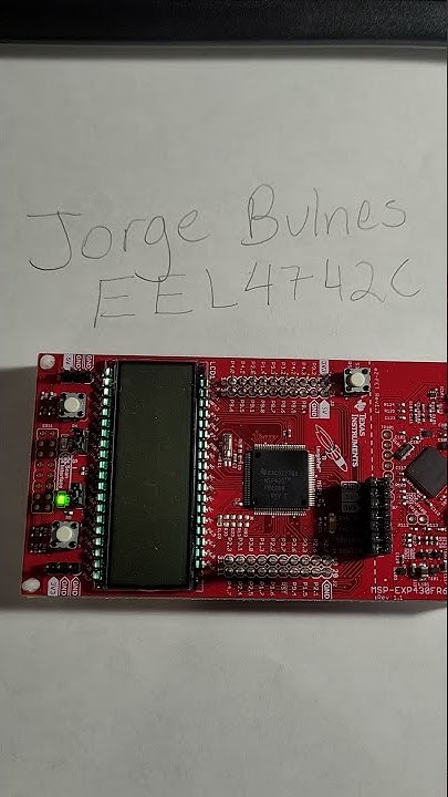 4.2 Timer's Up mode with interrupt MSP430 - YouTube