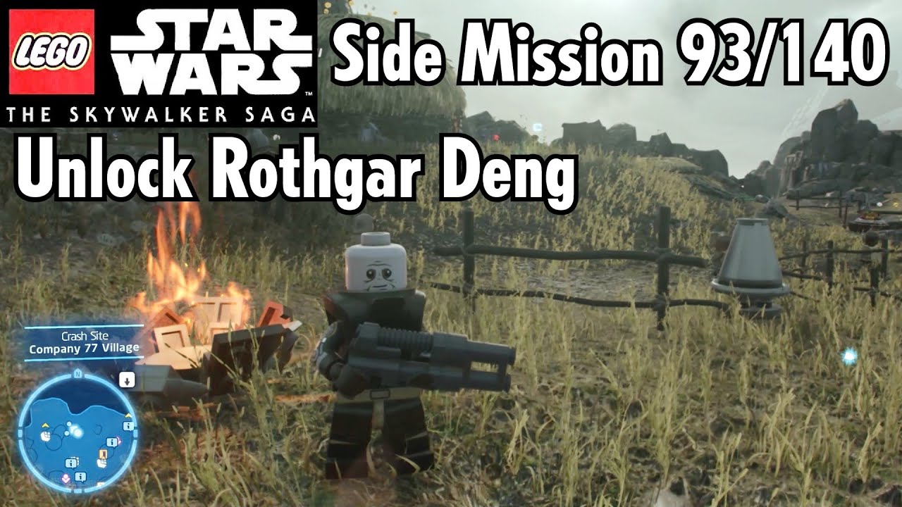 Wildlife Wishlist - Side Mission 93/140 Unlock Rothgar Deng. LEGO Star ...