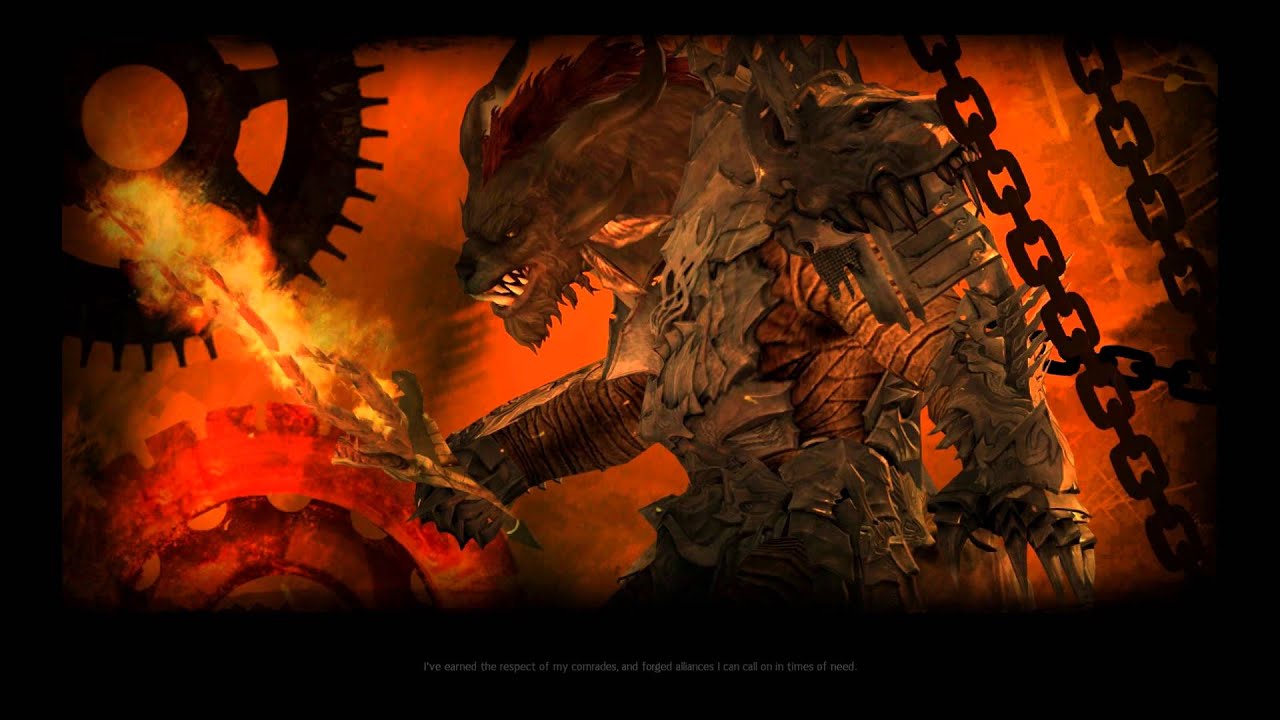 Guild Wars 2 - Charr Male Intro, Iron Legion - YouTube