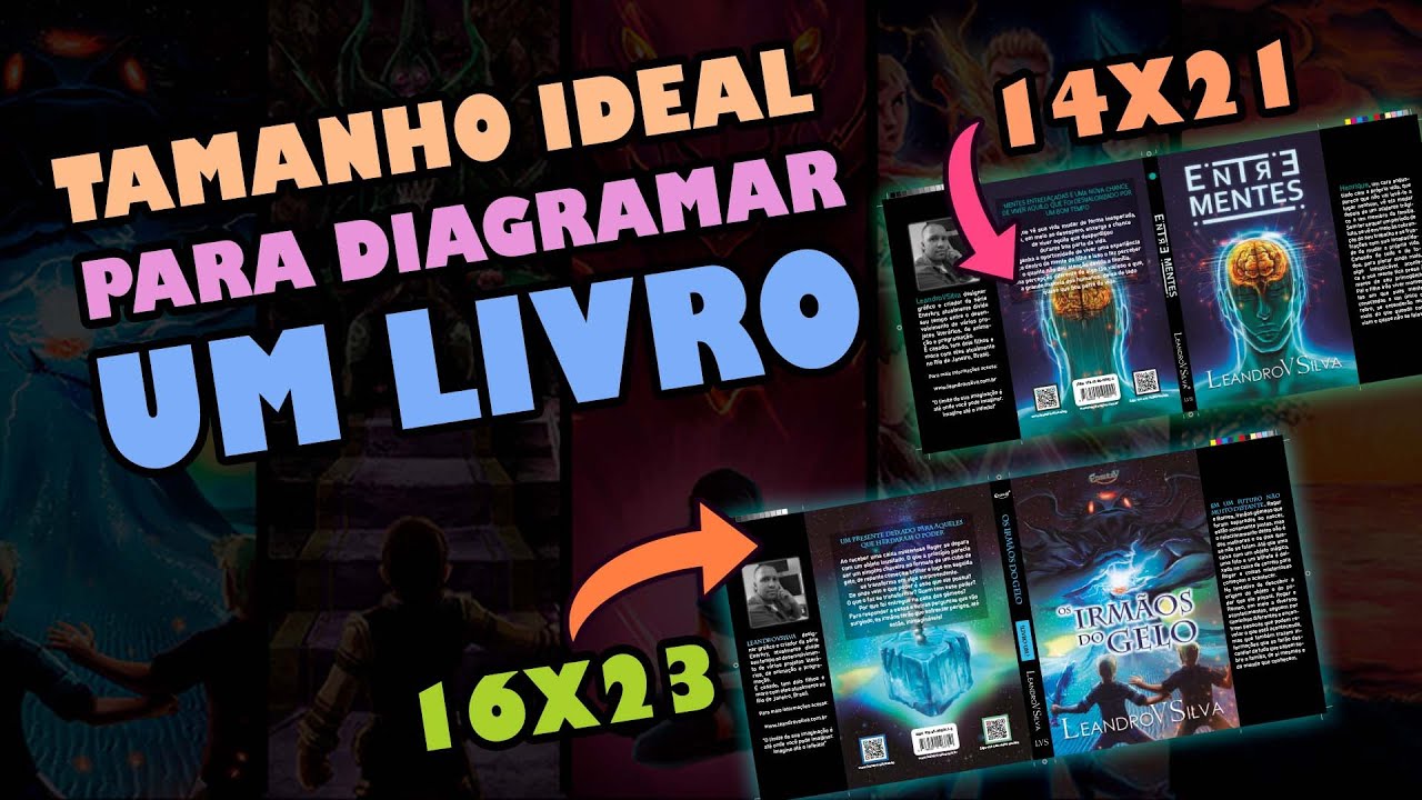 Como escolher o tamanho IDEAL para DIAGRAMAR um LIVRO IMPRESSO? - YouTube