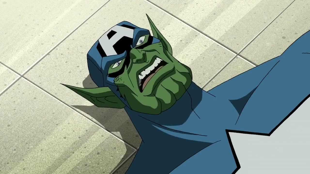Captain America vs Skrull Captain America - YouTube