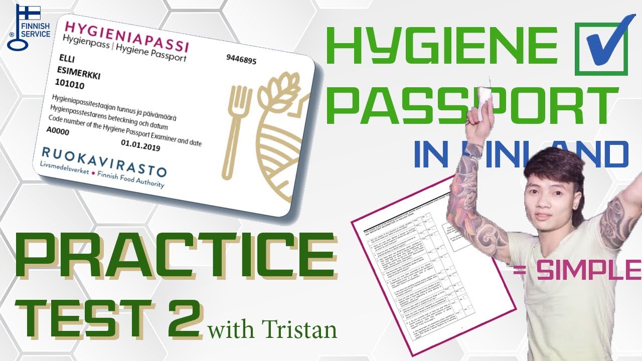 HYGIENE PASSPORT PRACTICE - TEST 2 - YouTube