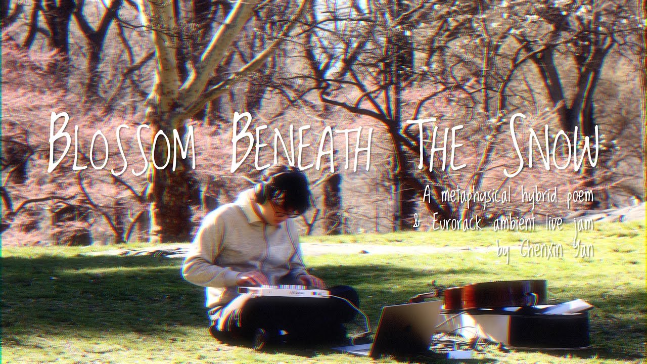 🌸 Blossom Beneath the Snow 🌸 | A Hybrid Poem & Live Jam with Eurorack ...
