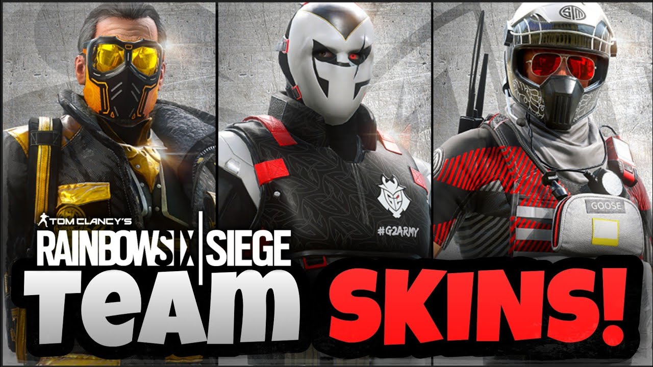 NEW R6 Team Skins Releasing *THIS WEEK* - Full Set Revealed! - Rainbow ...