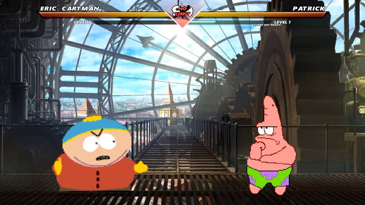 Eric Cartman vs Patrick Star [EPIC FIGHT MUGEN] - YouTube