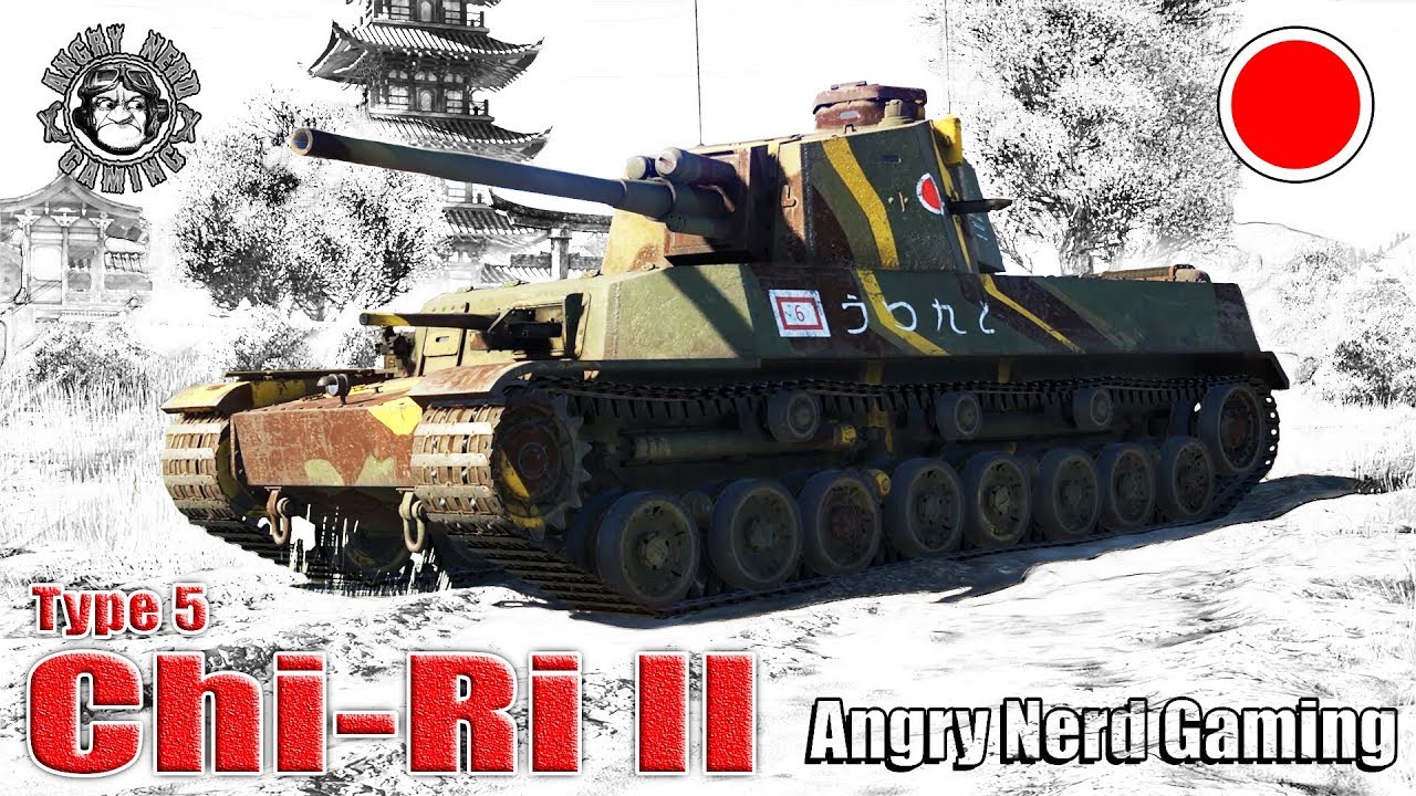 War Thunder: Type 5 Chi-Ri II, Japanese, Tier-3, Medium Tank - YouTube