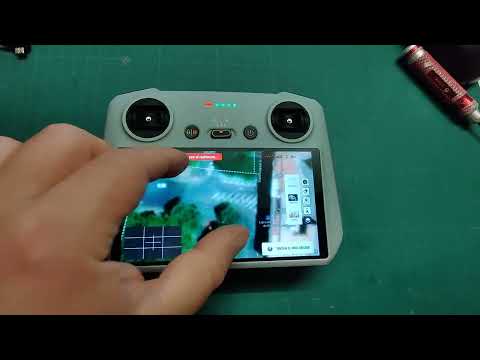 DJI Mini 3 RC Load offline Map - YouTube