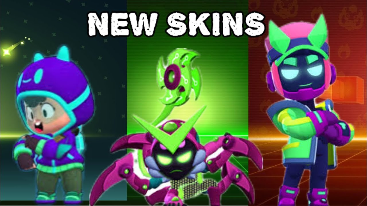 ¡DESCUBRE LAS NUEVAS SKINS DE CYBERBRAWL! - YouTube