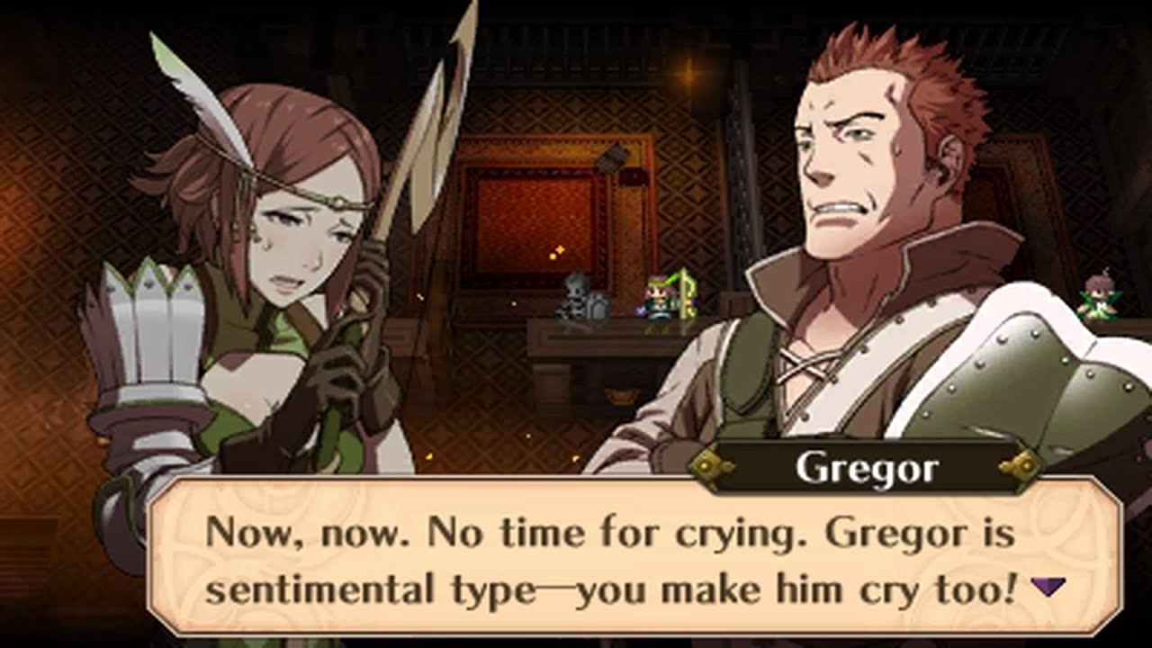 Fire Emblem Awakening - Gregor & Noire The Future Past 1 Conversation ...