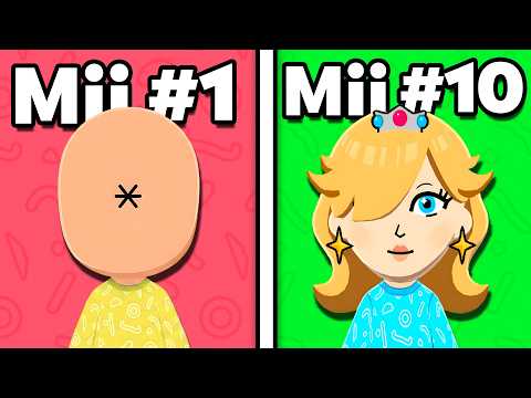 Making 10 Miis But Each Mii Adds 1 Minute