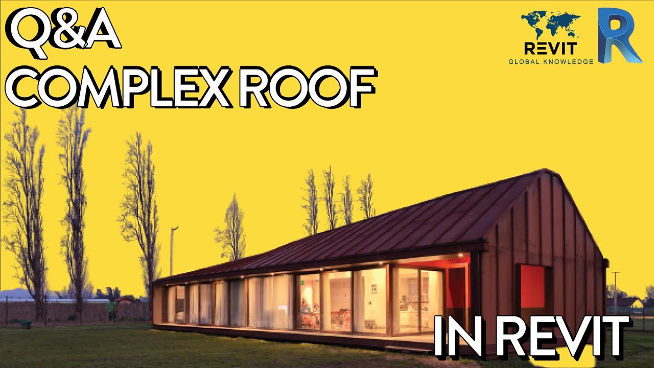 Revit Architecture - Complex Roof in Revit - YouTube