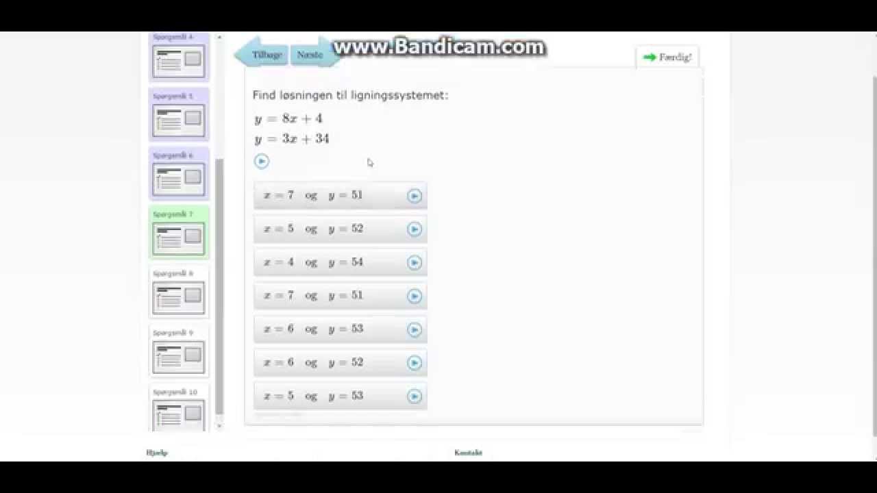 MatematikFessor Ligningssystemer - YouTube