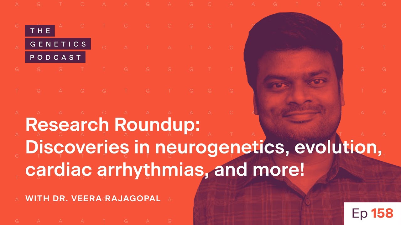 EP 158: Research Roundup with Dr Veera: Discoveries in neurogenetics, evolution, and more! - YouTube