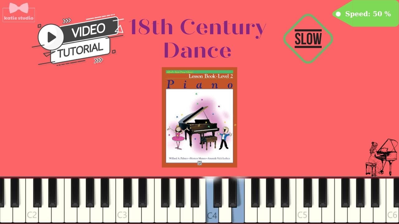 18th Century Dance (page.13) _ Alfred's Basic Piano Library Level 2 ...