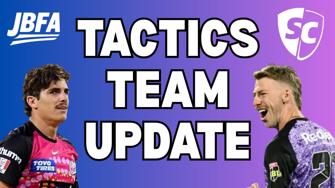 SC BBL Strategy/Tactics & Team Update 2 Days Out! - YouTube