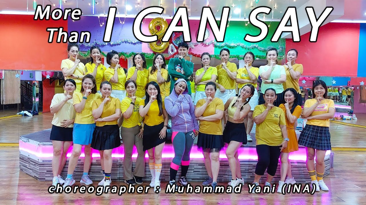 more than I CAN SAY - Leo Sayer | LINE DANCE | AFC | Andrico Yusran ...