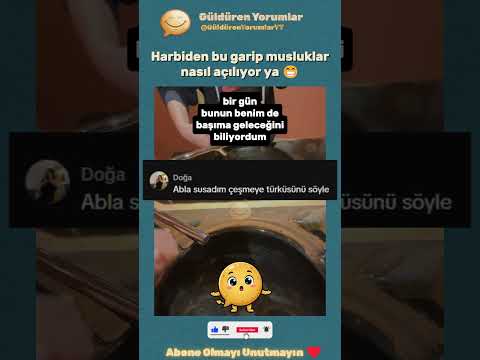 Harbiden bu garip musluklar nasıl açılıyor ya