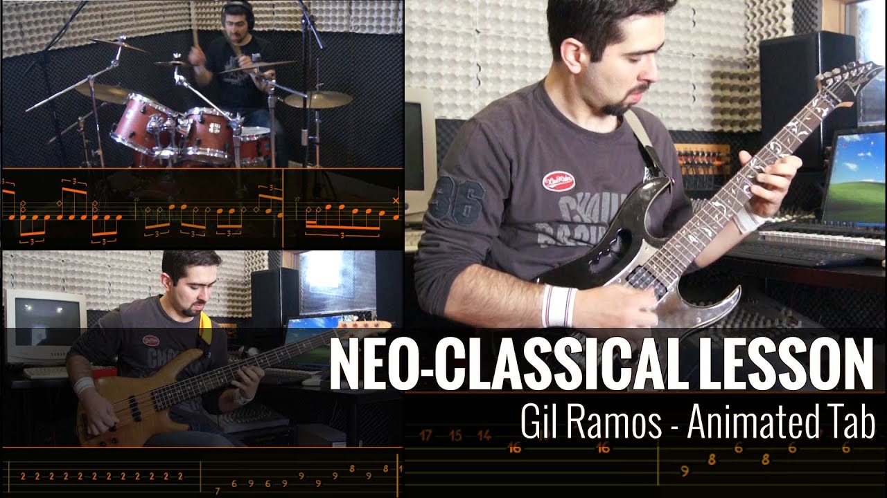 Neo Classical Metal - Guitar Tutorial - Animated Tab - Lesson by Gil ...