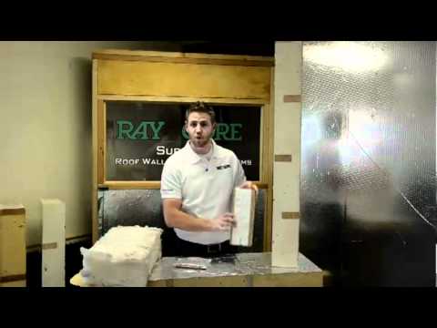 RAY-CORE SIP Panels Superior R-Values, Real R-Values - YouTube