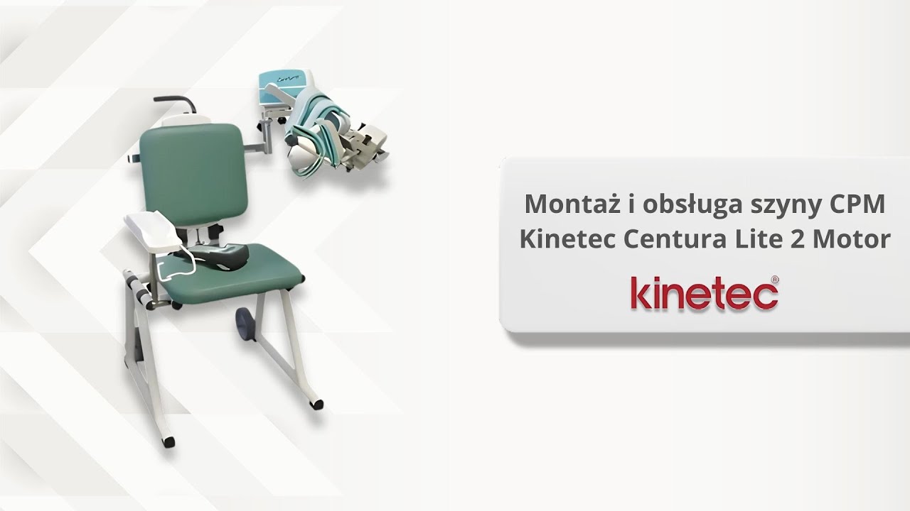Kinetec Centura Lite 2 Motors: prezentacja i montaż szyny CPM - YouTube