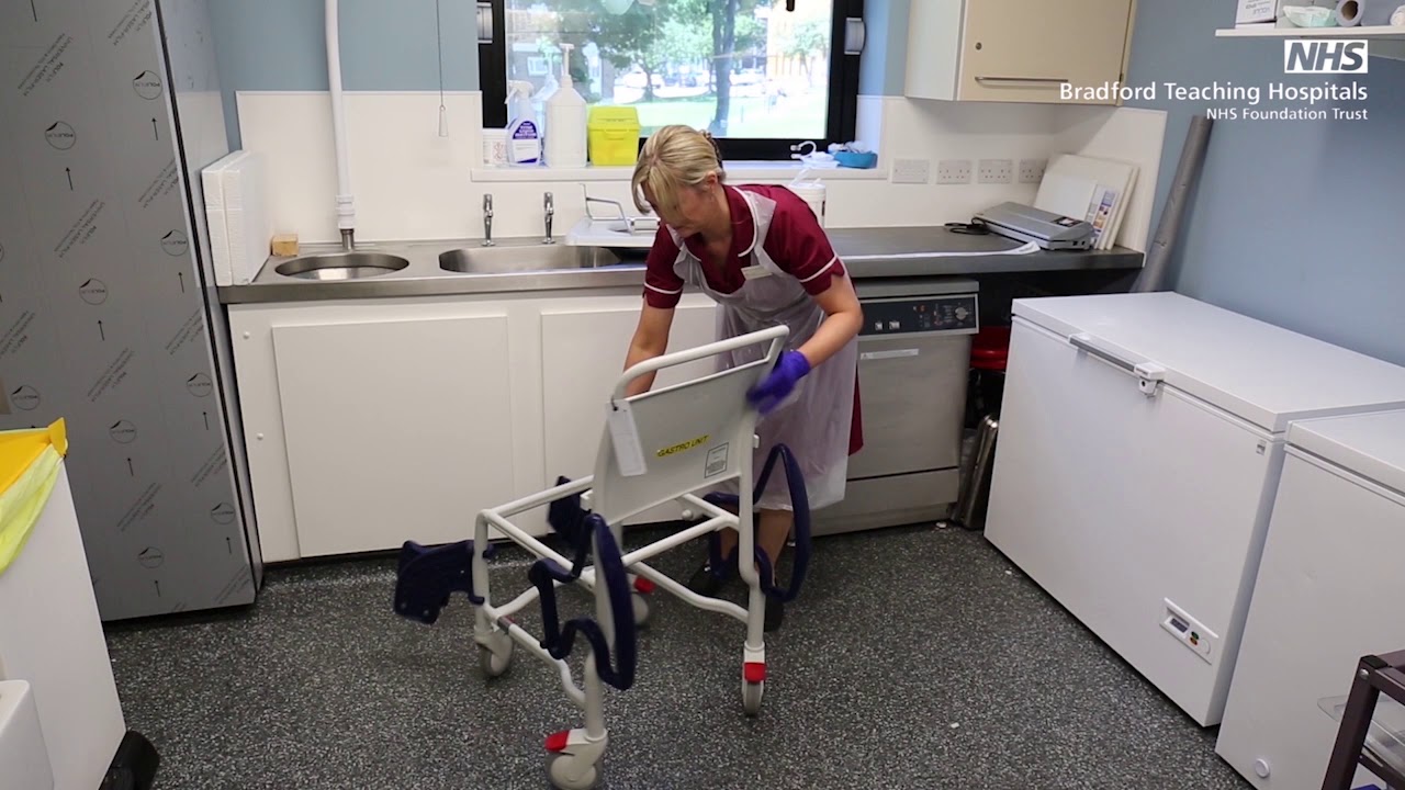 389 Infection Prevention & Control - Commodes and Meals - YouTube