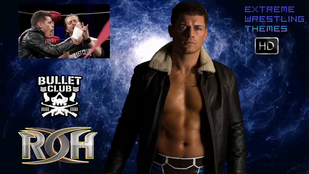ROH - Cody Rhodes Theme - "Kingdom" with Bullet club intro - YouTube