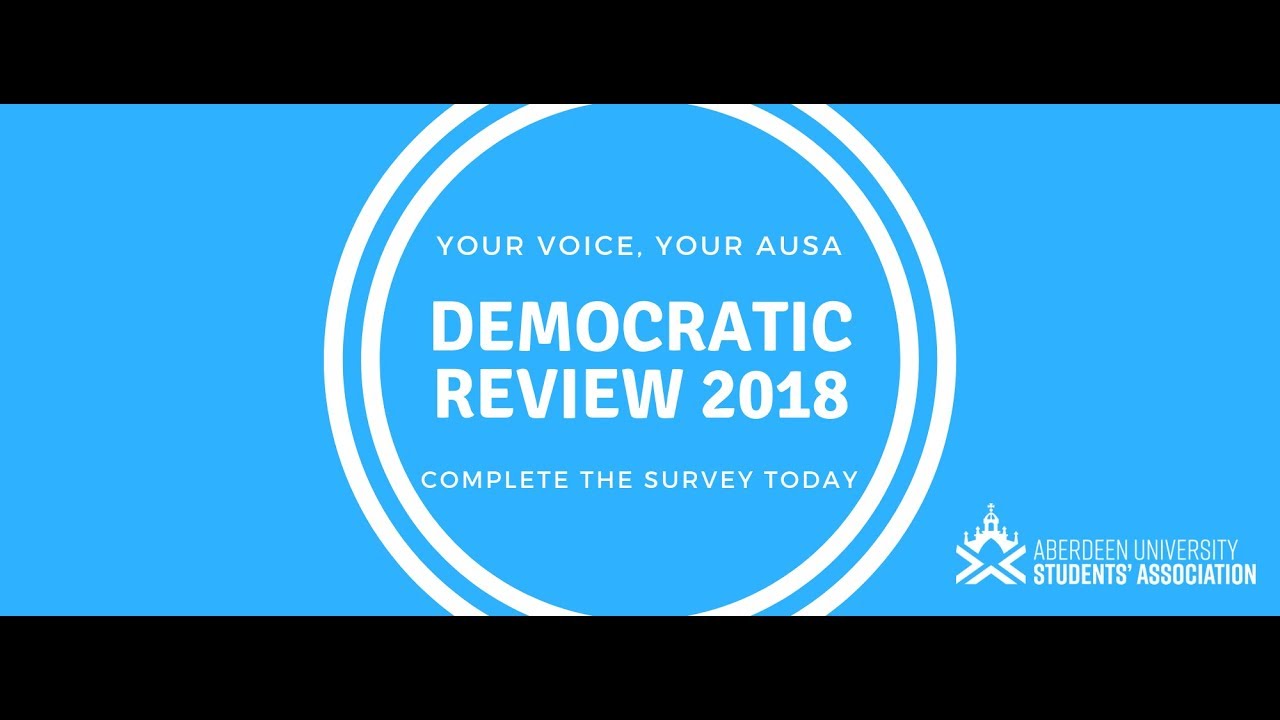 Democratic Review 2018 - YouTube