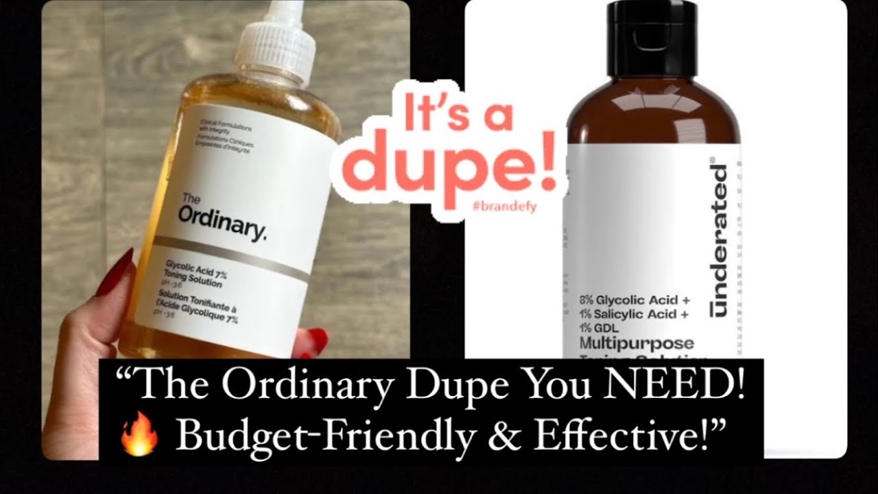 The Best Dupe for The Ordinary Glycolic Acid Toner | Underrated ...