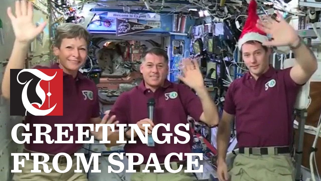 Holiday Greetings from Space - YouTube
