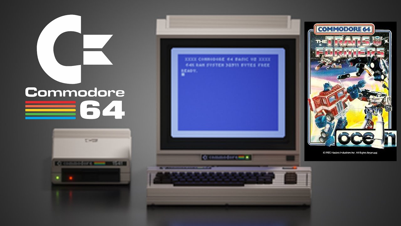 Commodore 64 - Transformers (Ocean) - YouTube