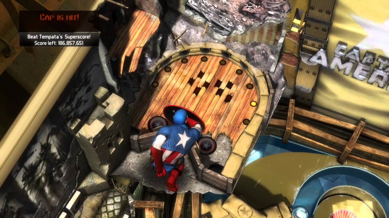 Pinball FX2 Captain America - YouTube