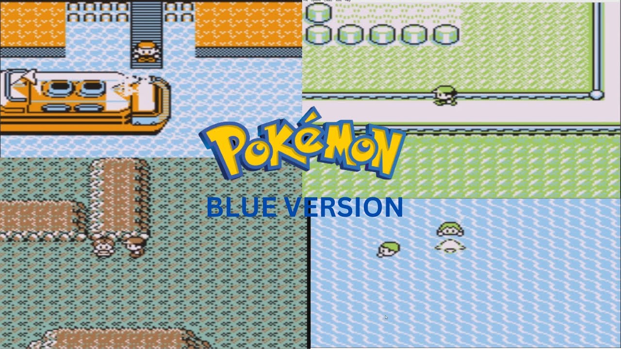 Full Pokémon Blue Playthrough: From Gym Challenges to Legendary Catches ...