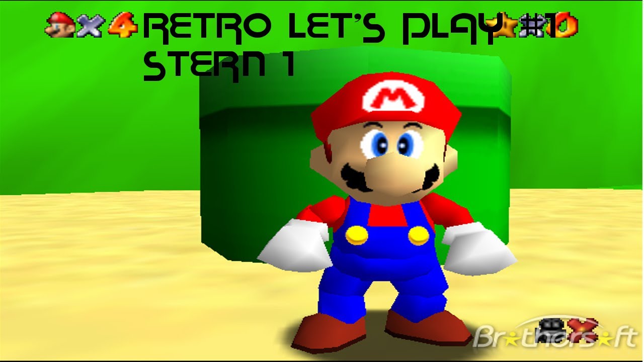 RETRO Let's Play Super Mario 64 #1 - YouTube