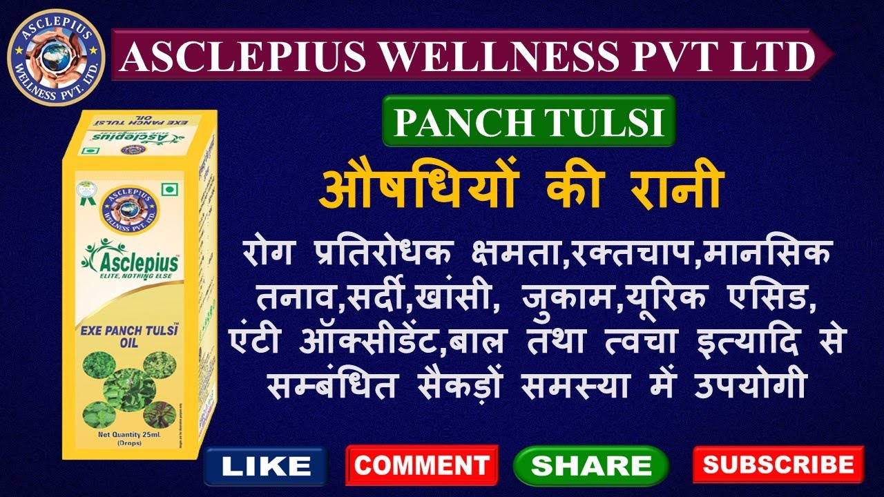 AWPL PANCH TULSI|BENEFITS OF PANCH TULSI|PANCH TULSI KE FAYDE|PANCH ...